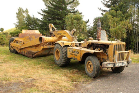 Profiling Caterpillar DW21 scraper