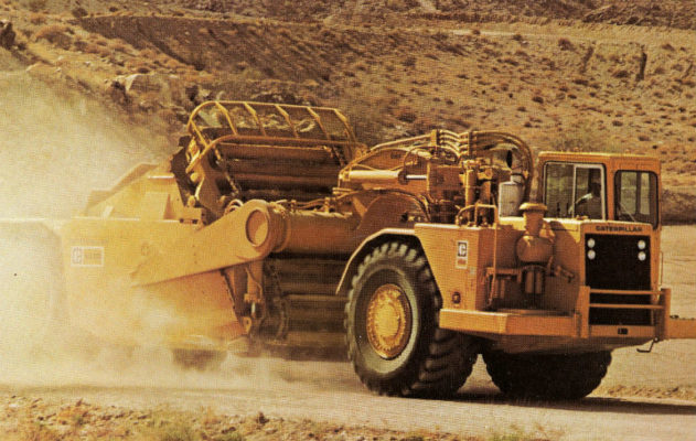 Classic Caterpillar 633 - Contractor magazine