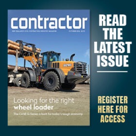 Caterpillar's big three-axle single, the 660 scraper - Contractor Magazine