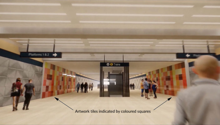 Kids' art to feature in CRL station - Contractor Magazine